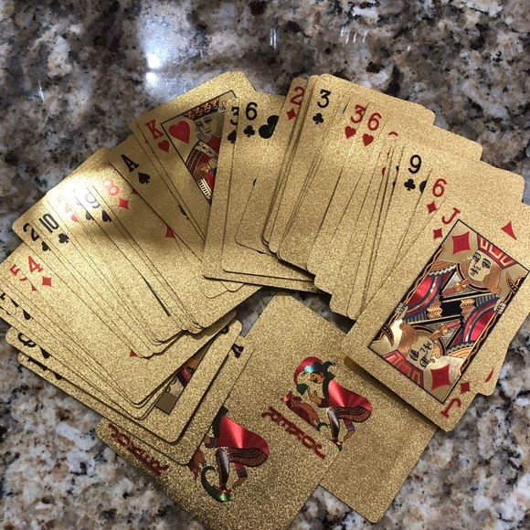 Games | Luxury Gold Playing Cards | Poshmark
